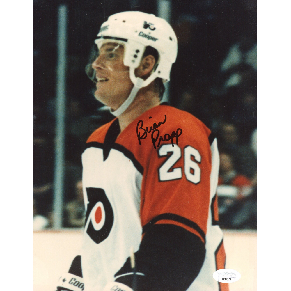 Brian Propp Signed Flyers 8x10 Photo (JSA COA) | Pristine Auction