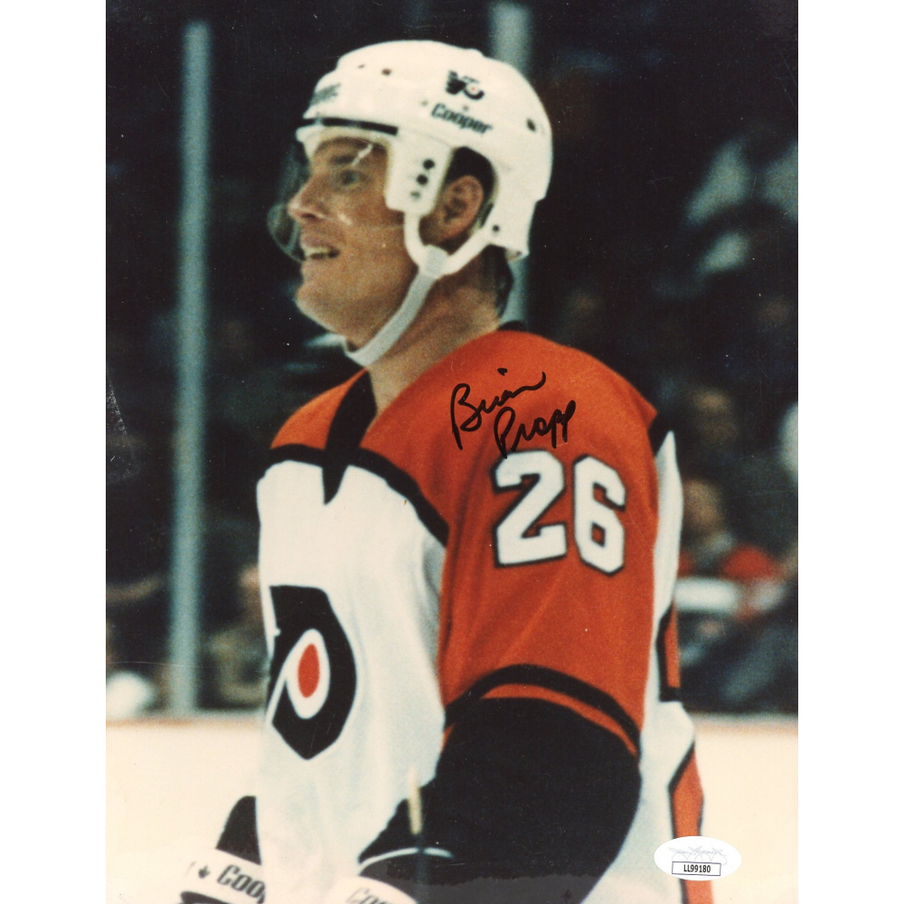 Brian Propp Signed Flyers 8x10 Photo (JSA COA) | Pristine Auction
