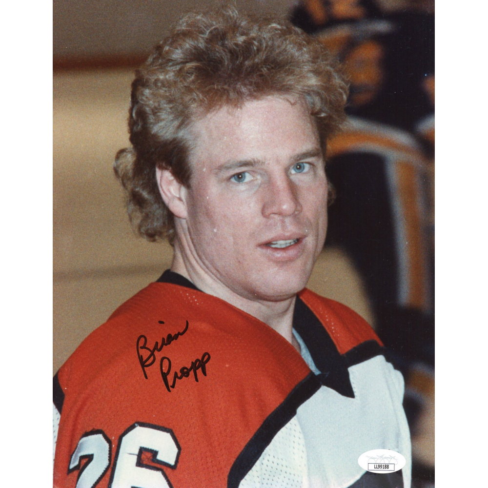 Brian Propp Signed Flyers 8x10 Photo (JSA COA) | Pristine Auction