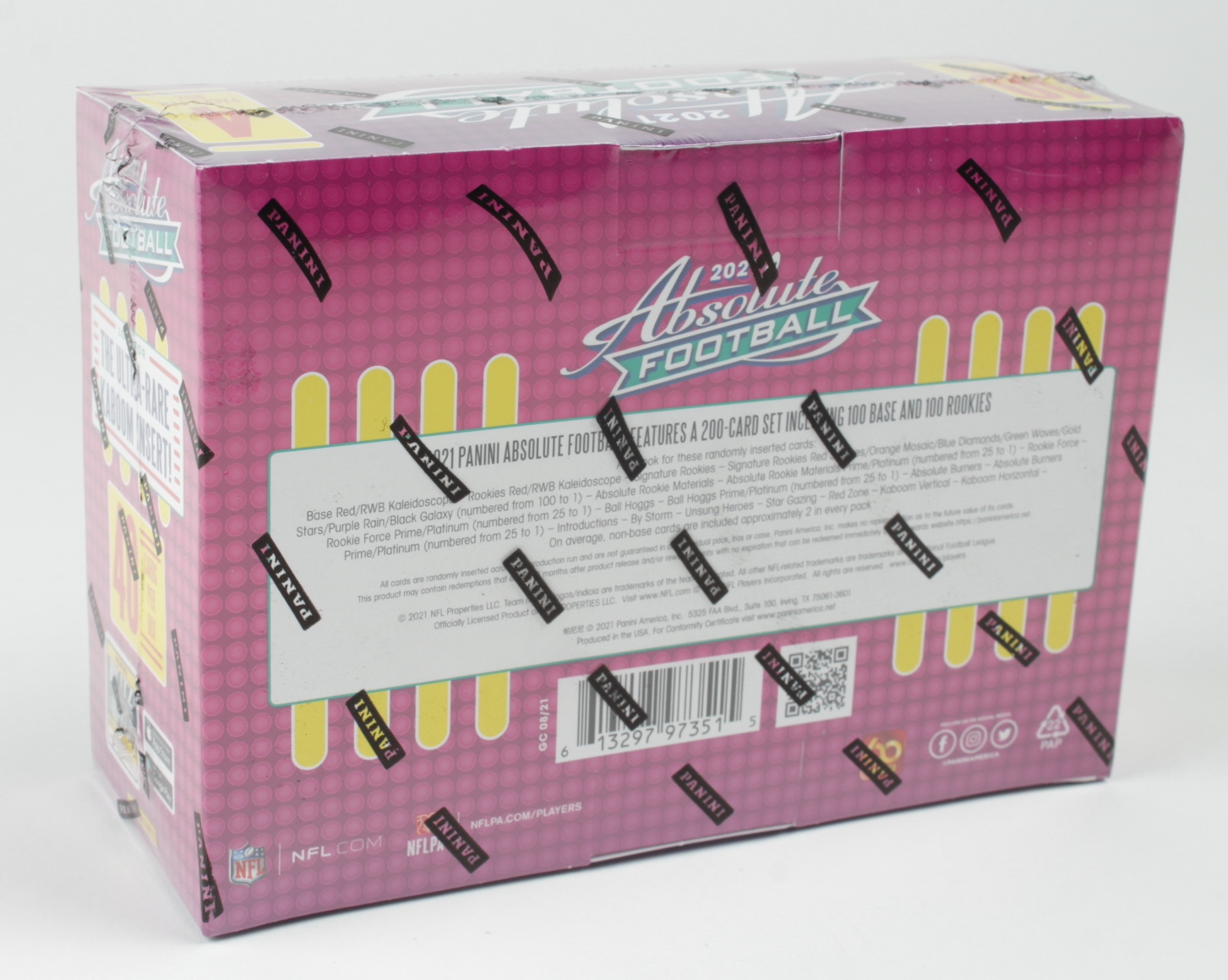 2021 Panini Absolute Football Mega Box with (4) Packs | Pristine Auction