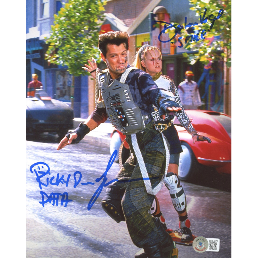 Darlene Vogel & Ricky Dean Logan Signed "Back to the Future Part II ...