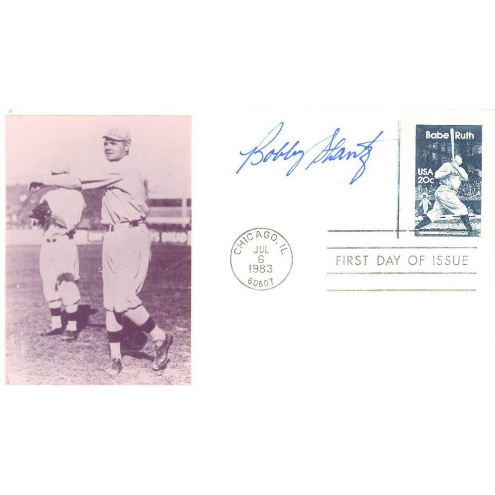 Bobby Shantz Signed 1983 "Babe Ruth" FDC Envelope With Babe Ruth ...