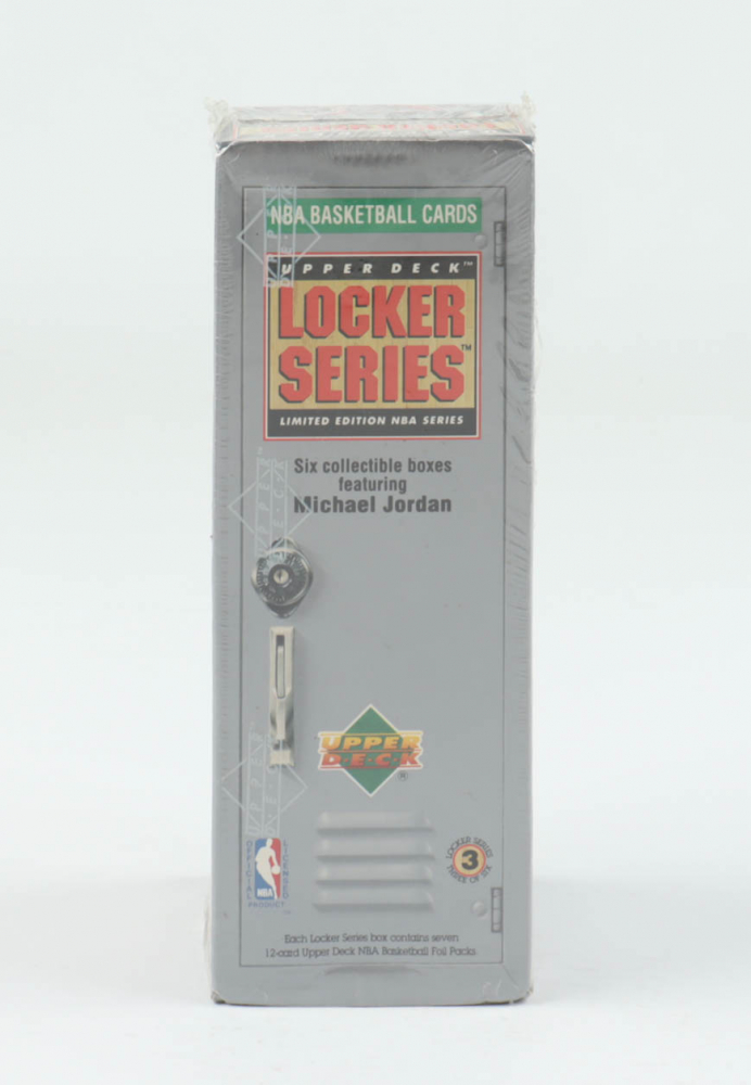 1991 Upper Deck NBA Michael Jordan Locker Series 3 Box with (7) Packs ...