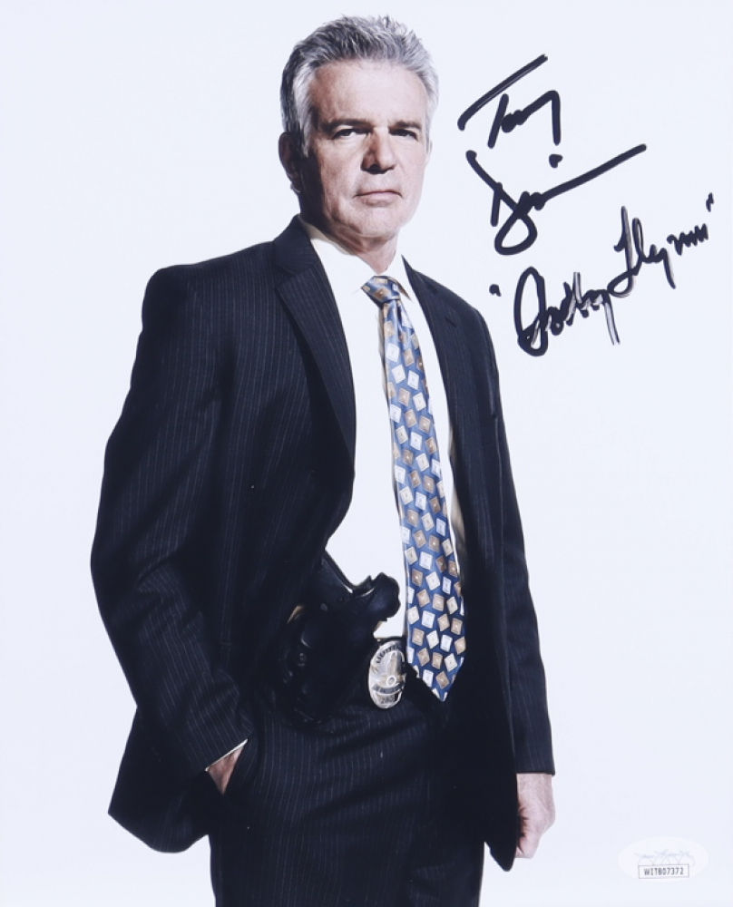 Tony Denison Signed "Major Crimes" 8x10 Photo Inscribed "Andy Flynn ...