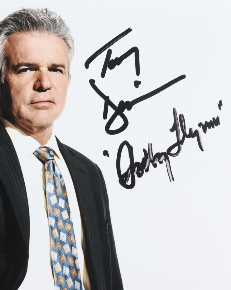 Tony Denison Signed "Major Crimes" 8x10 Photo Inscribed "Andy Flynn ...