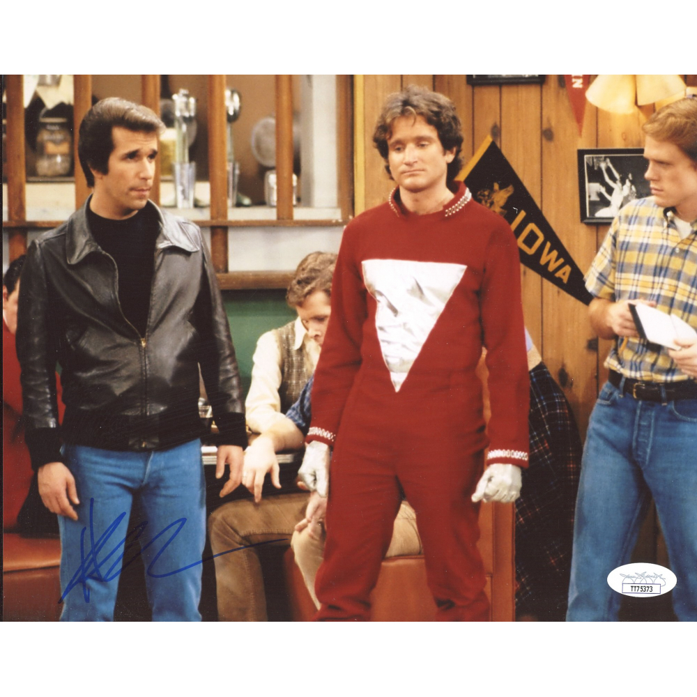 Henry Winkler Signed "Mork & Mindy 8x10 Photo (JSA COA) | Pristine Auction