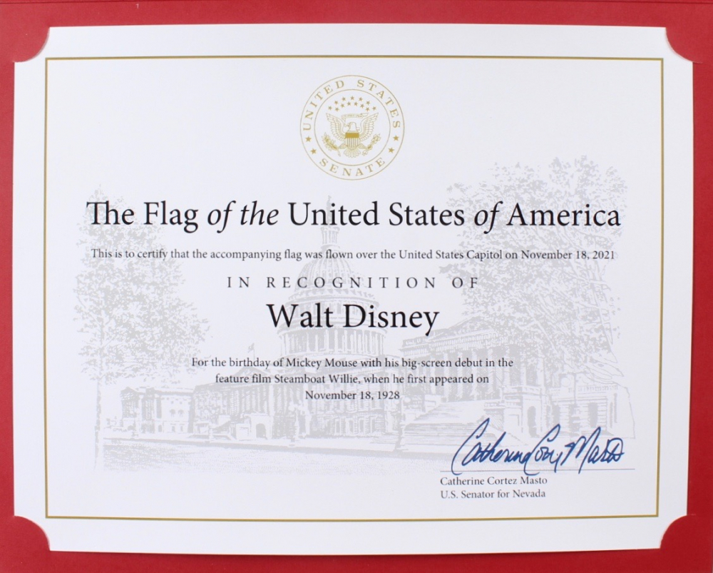 American Flag Flown Over the Capitol on November 18, 2021 (Architect of ...