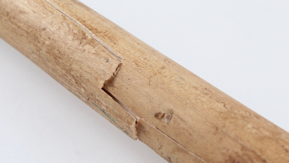 Mark Grace Signed Game-Used Old Hickory Baseball Bat (JSA Hologram ...