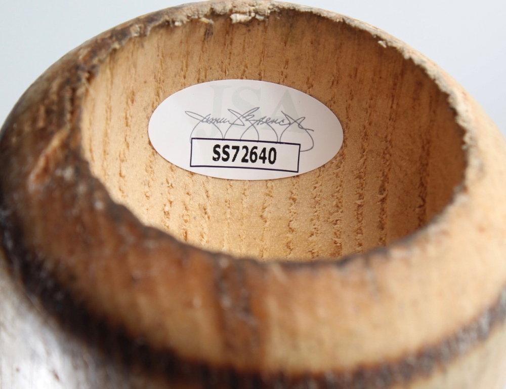 Mark Grace Signed Game-Used Titan Bat Company Baseball Bat (JSA ...