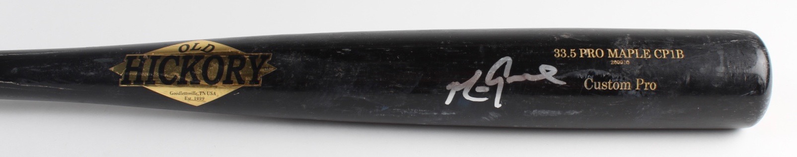 Mark Grace Signed Game-Used Old Hickory Baseball Bat (JSA Hologram ...