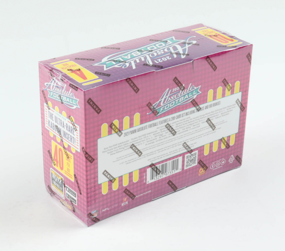2021 Panini Absolute Football Mega Box with (4) Packs | Pristine Auction
