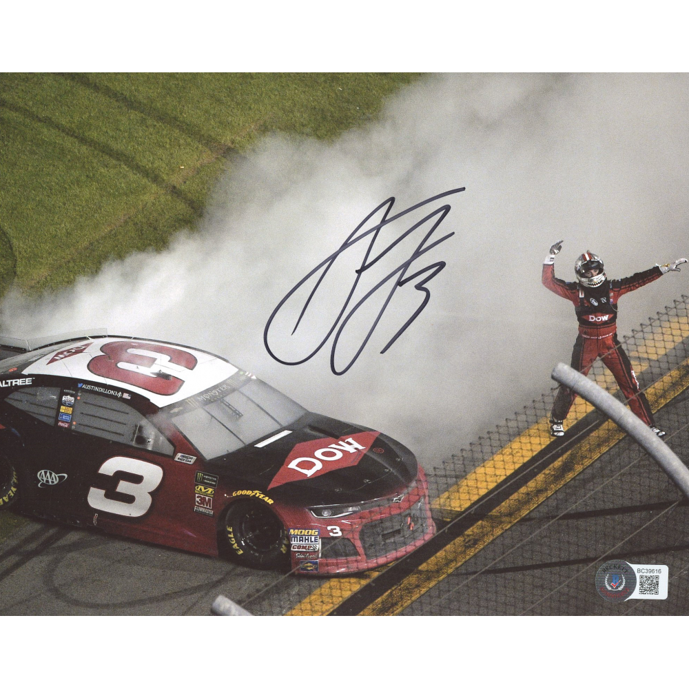 Austin Dillon Signed NASCAR 8x10 Photo (Beckett COA) | Pristine Auction
