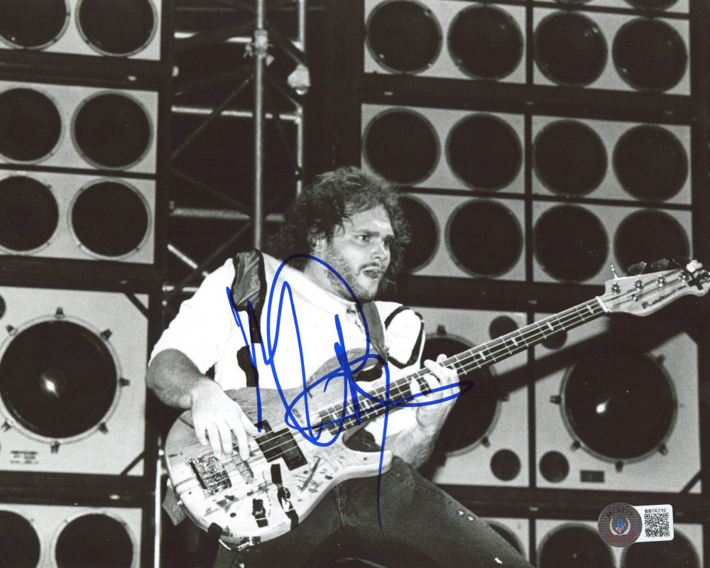 Michael Anthony Signed "Van Halen" 8x10 Photo (Beckett COA) | Pristine ...