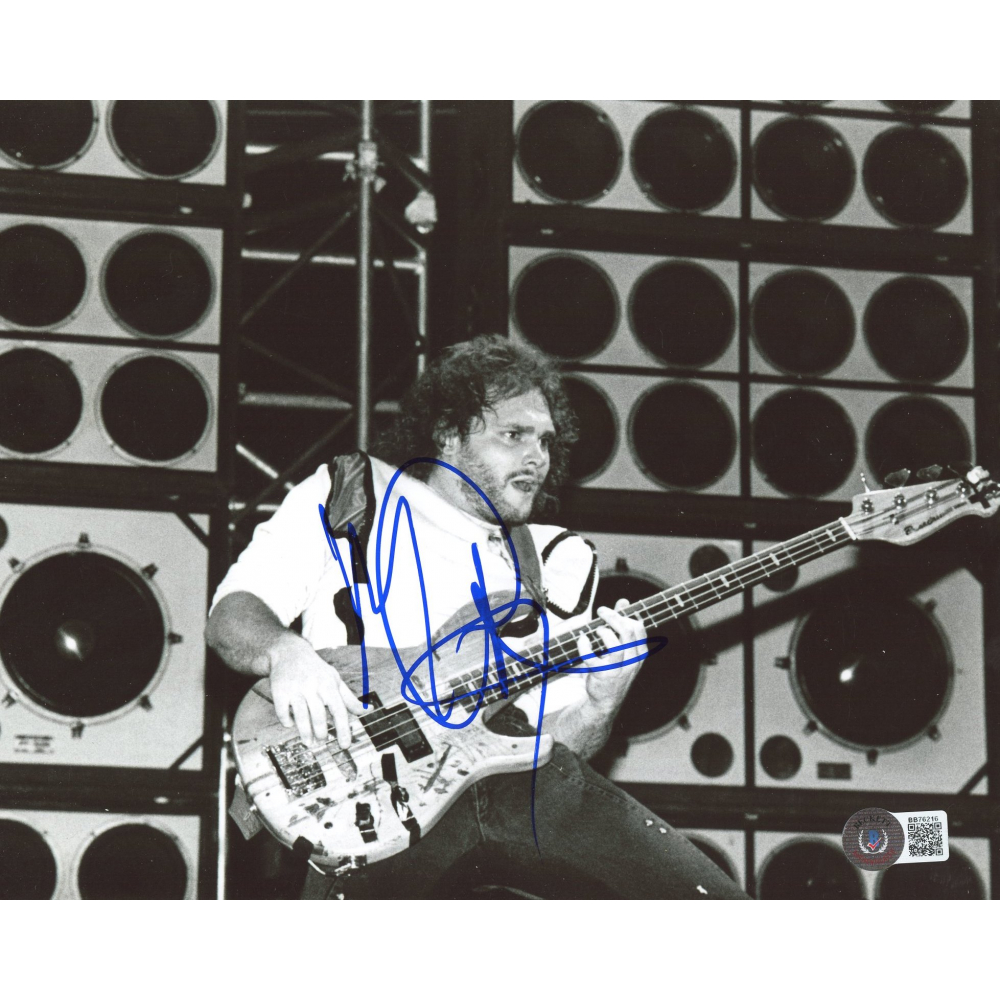 Michael Anthony Signed "Van Halen" 8x10 Photo (Beckett COA) | Pristine ...
