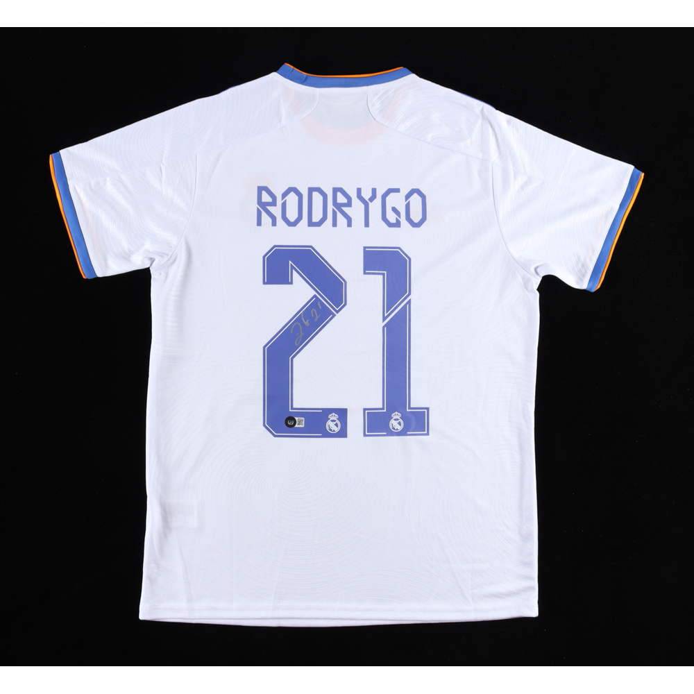 Rodrygo Signed Real Madrid Jersey (Beckett Hologram) | Pristine Auction