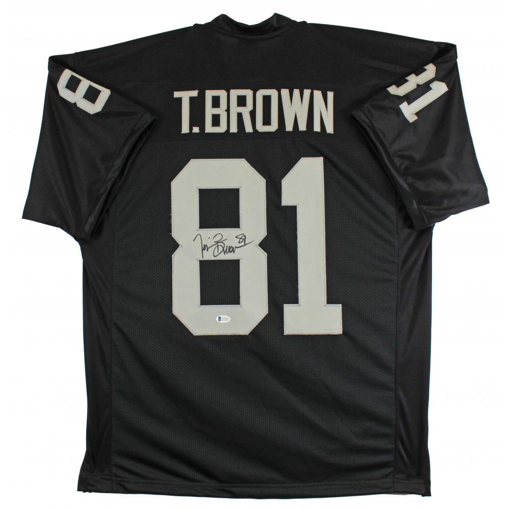 Tim Brown Signed Jersey (Beckett) | Pristine Auction