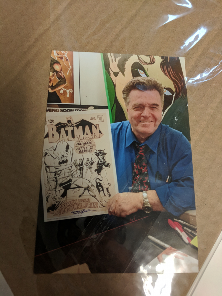 Neal Adams Signed LE Batman 210 "Legion of The Feline Furies" Double ...