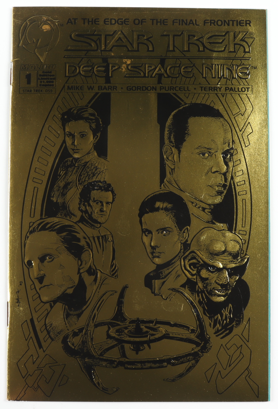 1993 LE "Star Trek: Deep Space Nine" Issue #1 Malibu Comic Book ...
