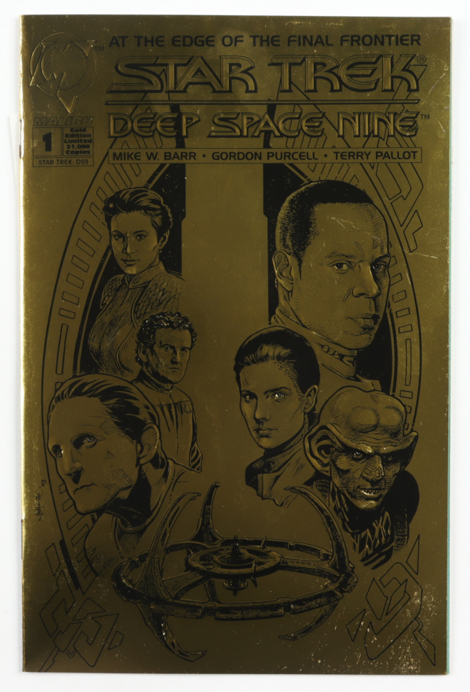 1993 LE "Star Trek: Deep Space Nine" Issue #1 Malibu Comic Book ...
