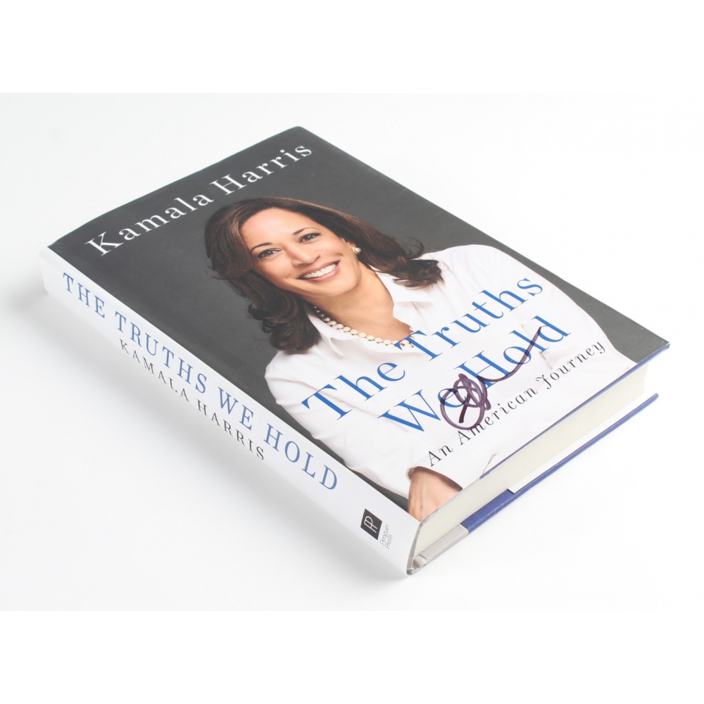 Kamala Harris Signed "The Truths We Hold" Hardcover Book (JSA ...