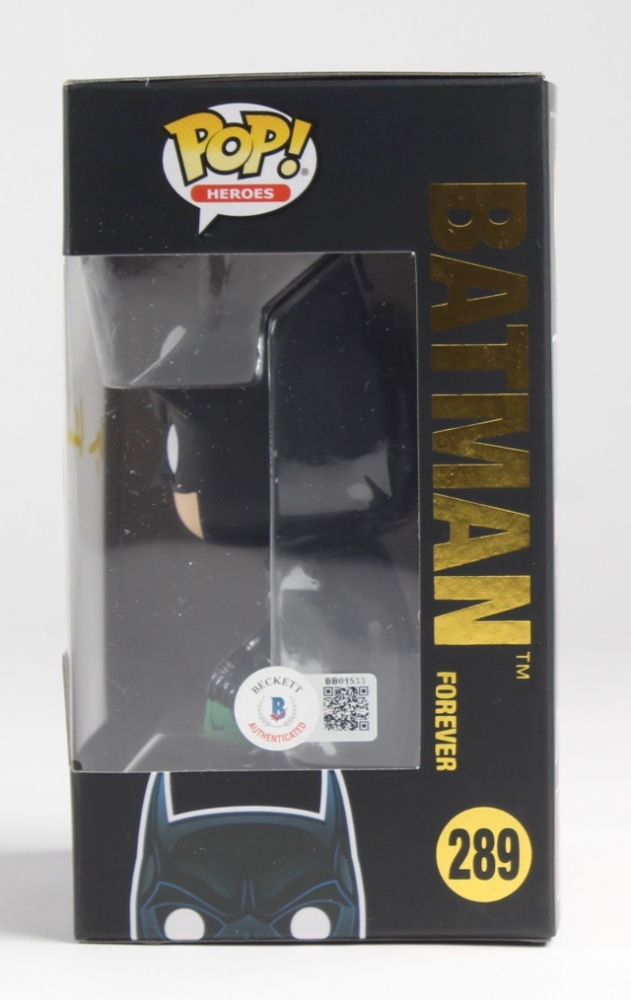 Val Kilmer Signed Batman #289 Batman Forever Funko Pop! Vinyl Figure ...