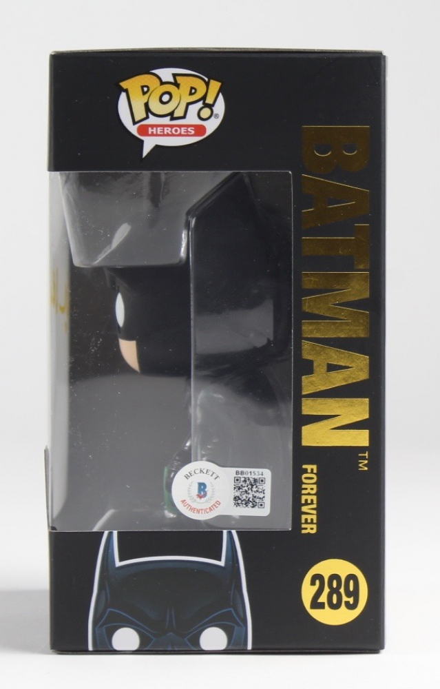 Val Kilmer Signed Batman #289 Batman Forever Funko Pop! Vinyl Figure ...