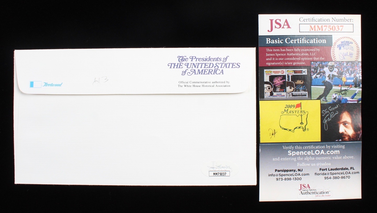 Betty Ford Signed 1985 Commemorative Envelope (JSA) | Pristine Auction
