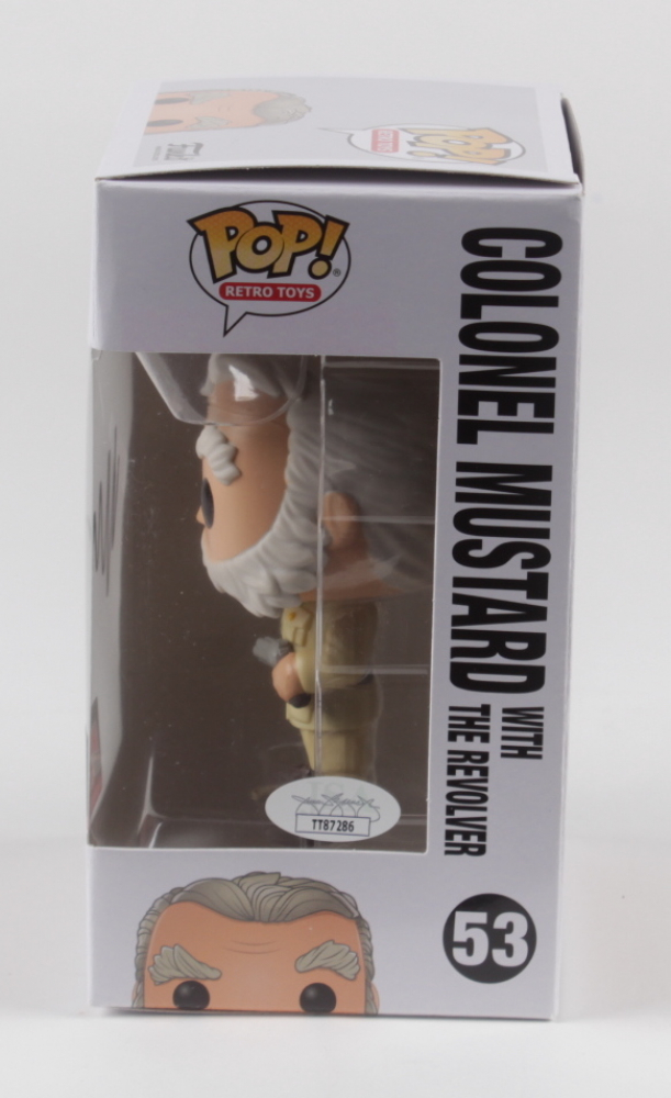 Martin Mull Signed "Clue" #53 Colonel Mustard with the Revolver Funko ...