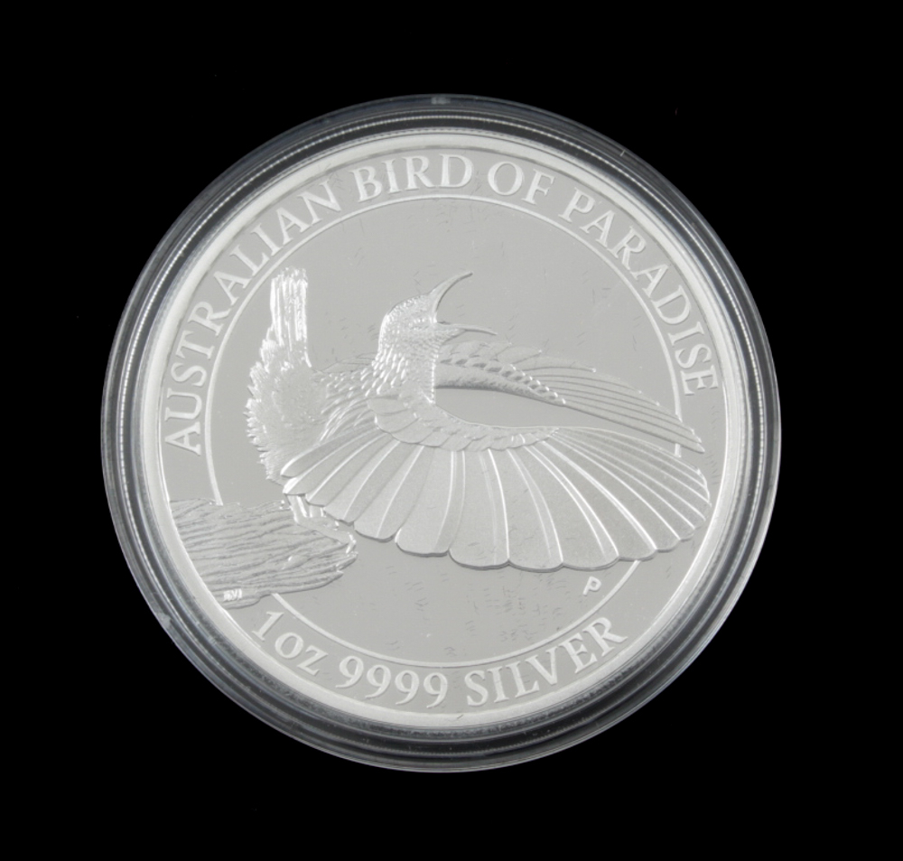 2019-P Australian Bird of Paradise 1 oz Silver Coin Proof - Perth ...