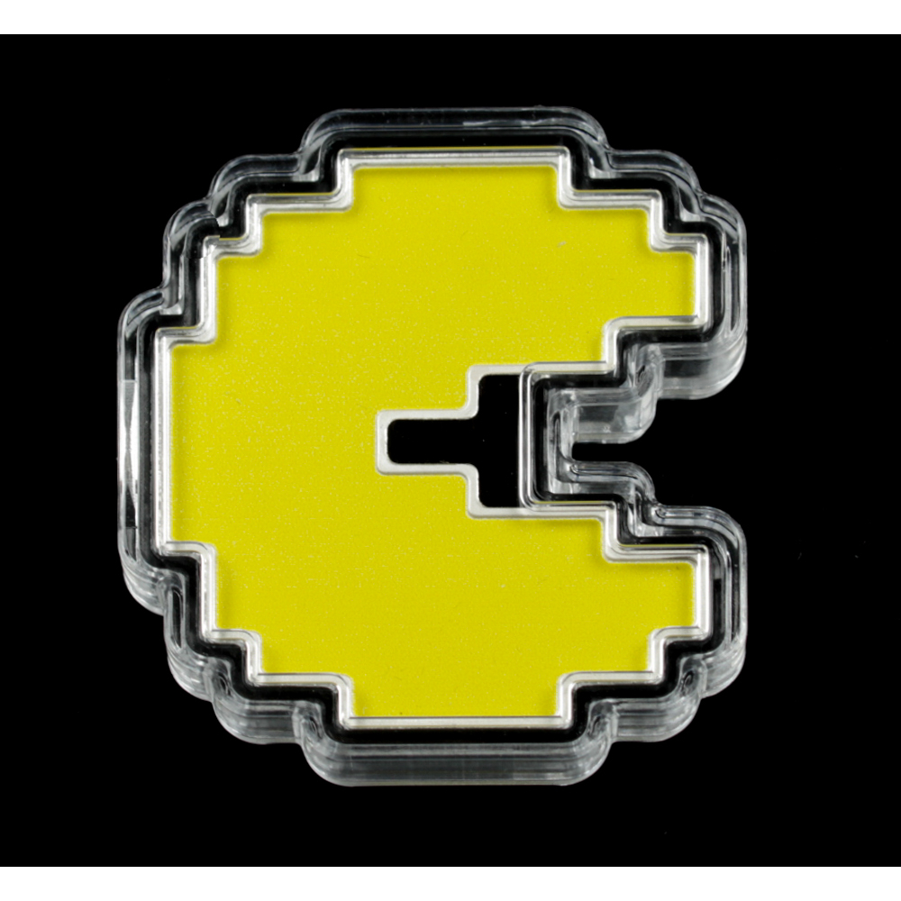 2021 PAC-MAN 40th Anniversary 1oz Silver Colorized Coin | Pristine Auction