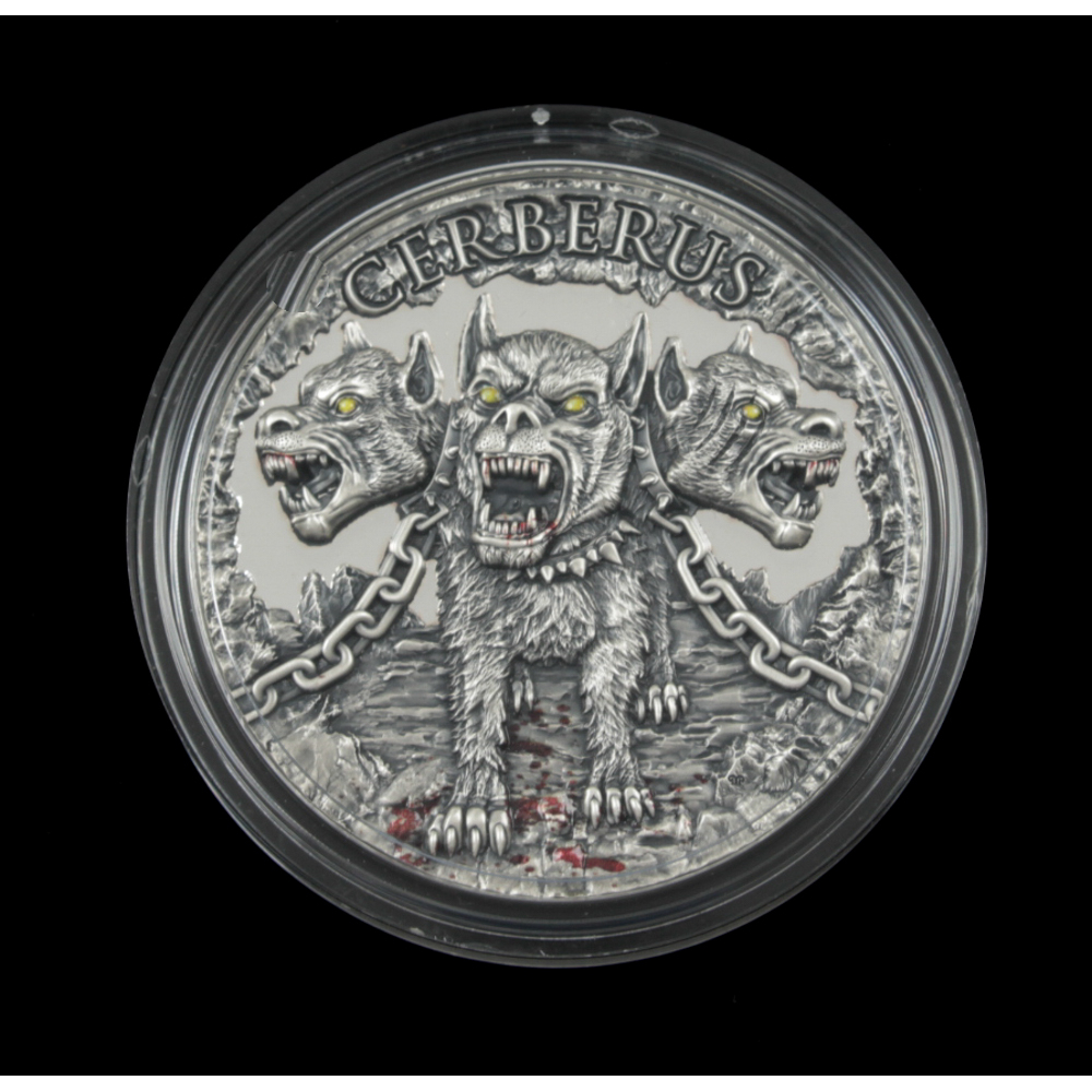 2021 Cerberus 2 oz Silver High Relief - Republic of Cameroon Coin ...