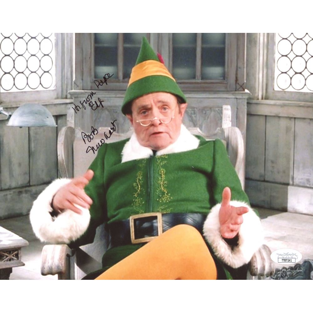 Bob Newhart Signed "Elf" 8x10 Photo Inscribed "Hi From Papa Elf" (JSA ...