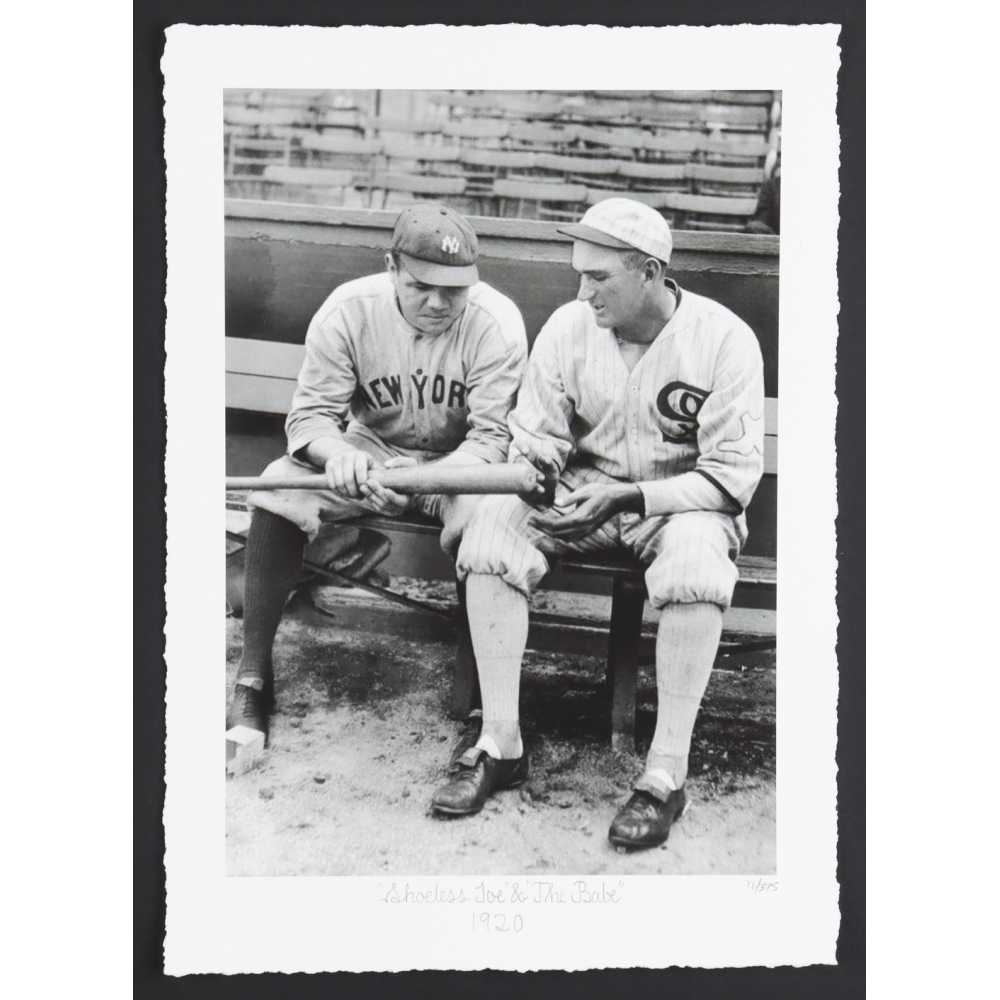 Historical Photo Archive - Babe Ruth & Joe Jackson "Shoeless Joe & The ...