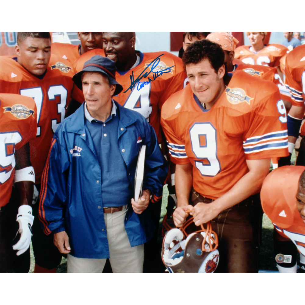 Henry Winkler Signed "The Water Boy" 16x20 Photo Inscribed "Coach Klein ...
