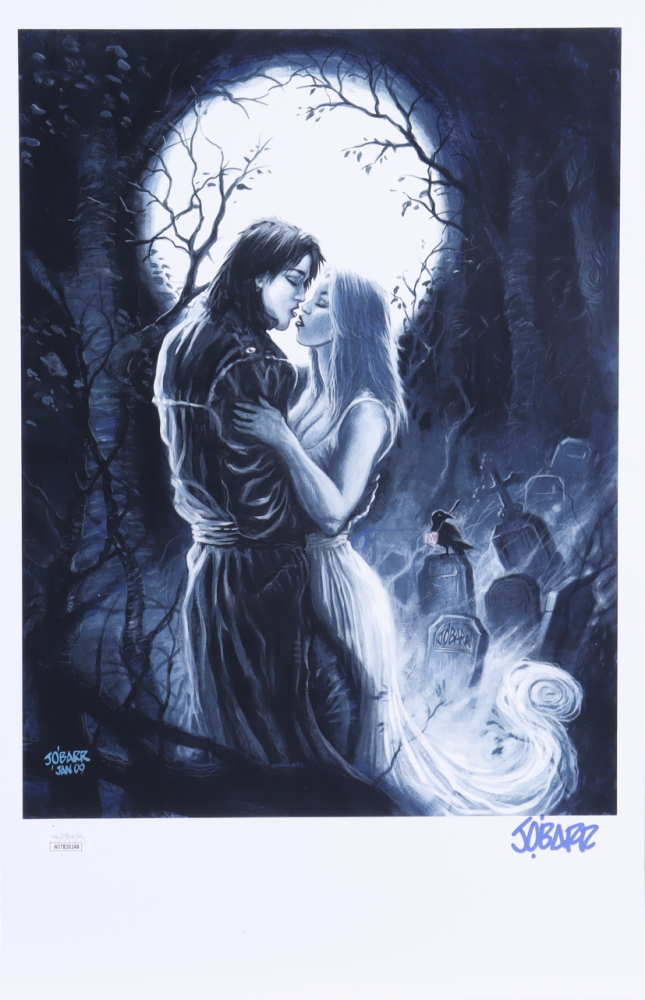 James O'Barr Signed "The Crow" 11x17 Print (JSA COA) | Pristine Auction