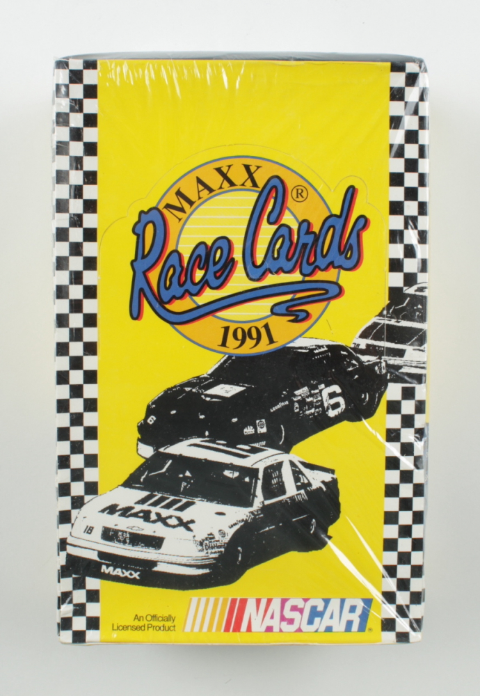 1991 Maxx Race Cards Nascar Wax Box with (36) Packs | Pristine Auction