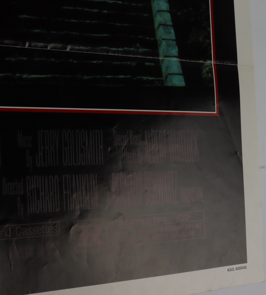"Psycho III" 28x41 Movie Poster (See Description) | Pristine Auction