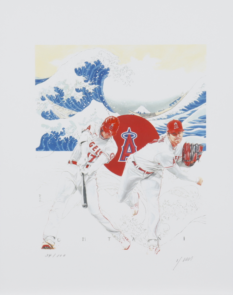 Shohei Ohtani - Angels - John Yim 11x14 Signed Limited Edition ...