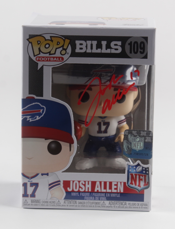 Josh Allen Signed #109 Bills Funko Pop! Vinyl Figure (JSA COA ...