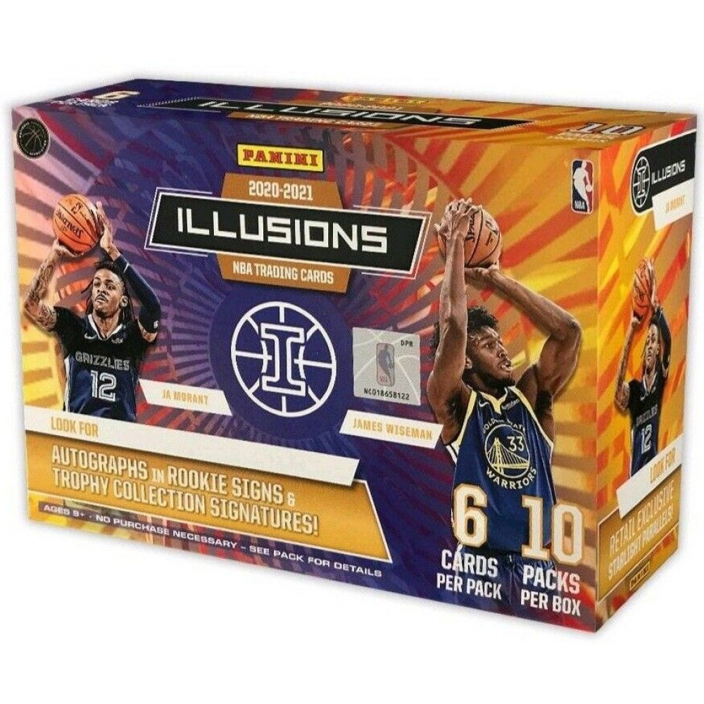 2020-21 Panini Illusions NBA Basketball Mega Box with (10) Packs ...