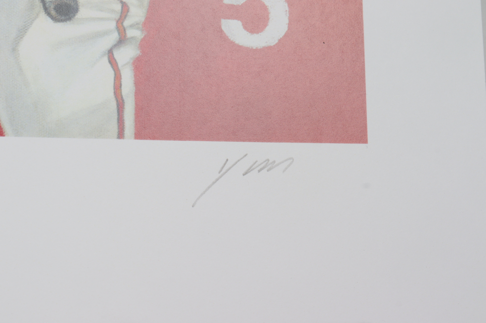 Freddie Freeman - Braves - John Yim 11x14 Signed Limited Edition Lithograph #/100 (PA LOA ...