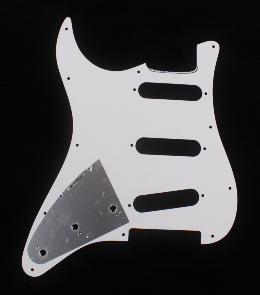 Electric Guitar Pickguard Band-Signed by (5) with Brendan B. Brown ...