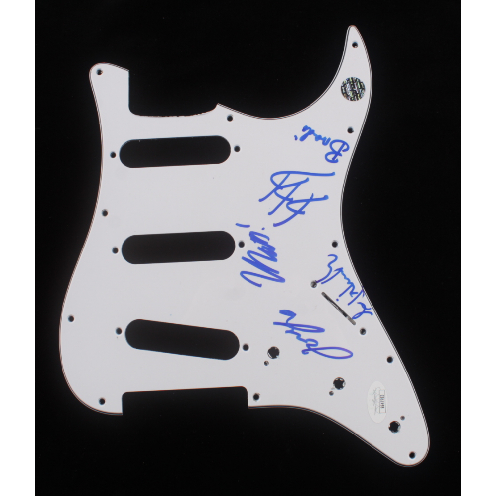Electric Guitar Pickguard Band-Signed by (5) with Brendan B. Brown ...