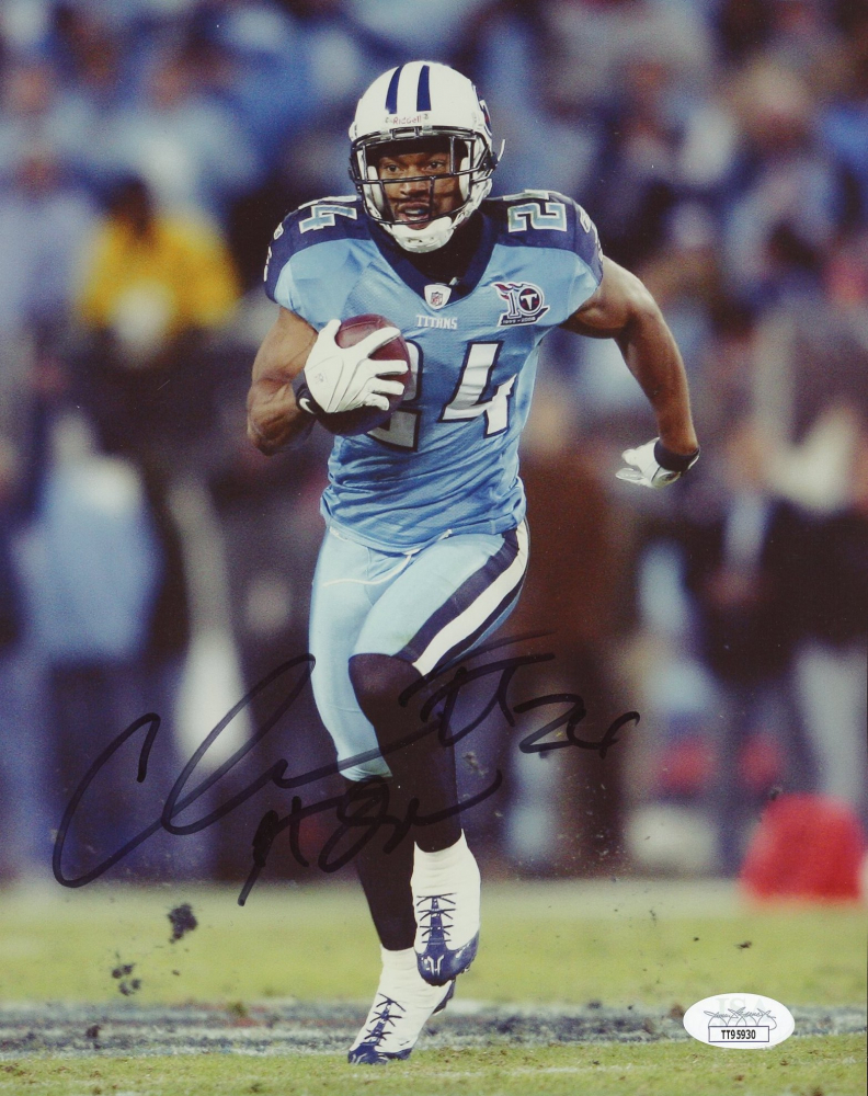 Chris Hope Signed Titans 8x10 Photo (JSA) | Pristine Auction