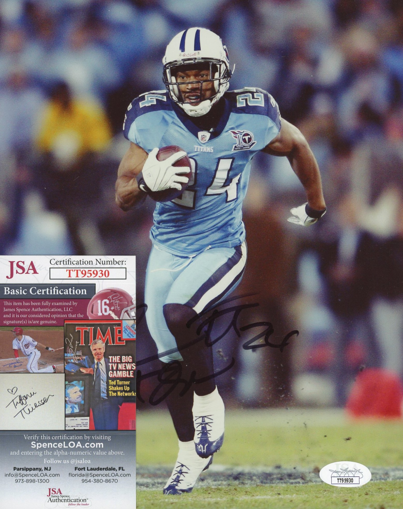 Chris Hope Signed Titans 8x10 Photo (JSA) | Pristine Auction