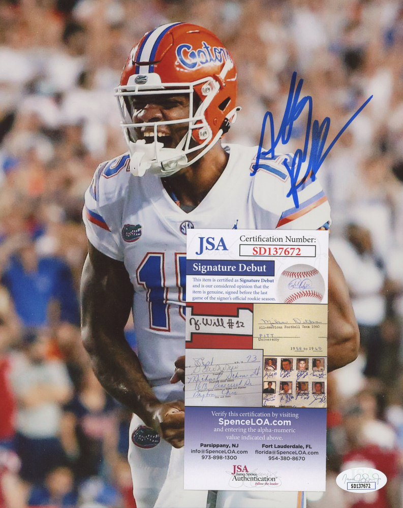 Anthony Richardson Signed Florida Gators 8x10 Photo (JSA COA ...