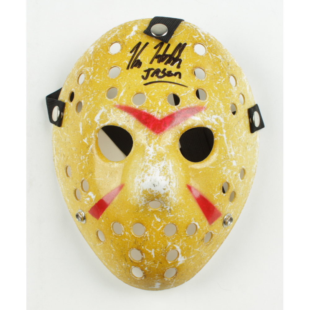 Kane Hodder Signed "Friday the 13th" Mask Inscribed "Jason" (JSA COA ...
