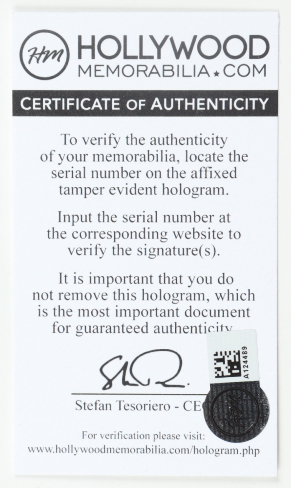 Bea Arthur Signed 4x5 Cut (JSA COA & Hollywood Memorabilia Hologram ...