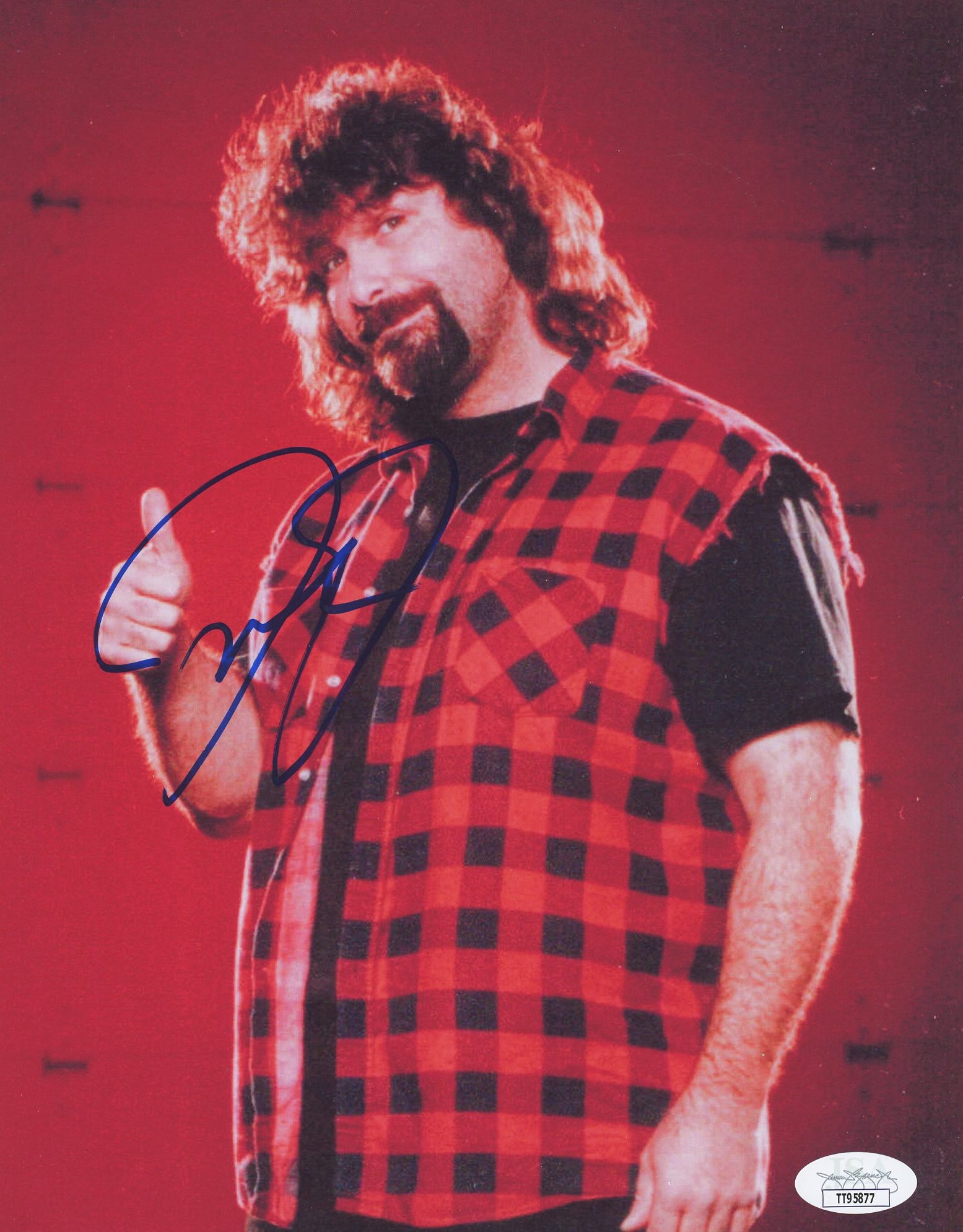 Mick Foley Signed WWE 8x10 Photo (JSA COA) | Pristine Auction