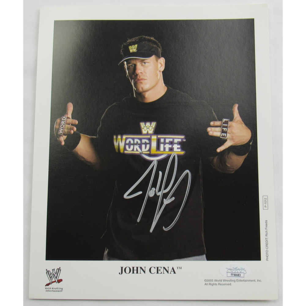 John Cena Signed WWE 8x10 Photo (JSA) | Pristine Auction